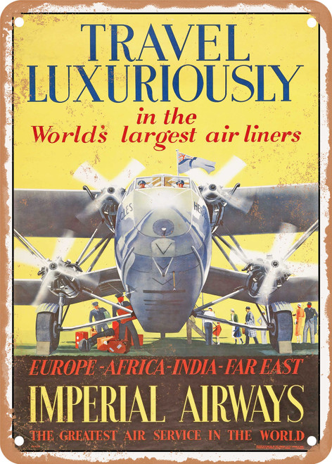 1934 Travel Luxuriously in the World?ÇÖs Largest Air Liners Imperial ...