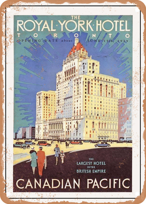 1929 The Royal York Hotel Toronto the Largest Hotel in the British ...