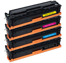 Compatible HP 305X SET (Black/Cyan/Magenta/Yellow) - Toner - Quest4Brands