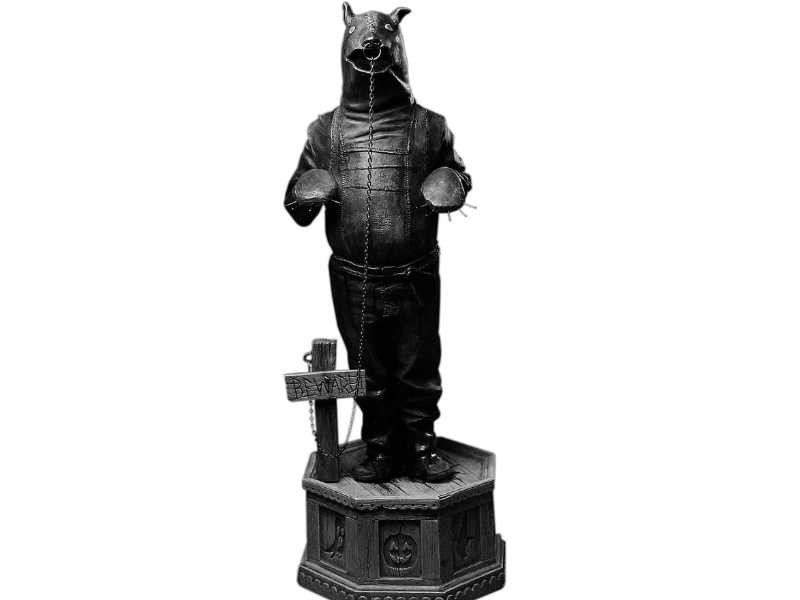 Ghosts Of Halloween Teddy Statue - Spooky Decor for All Ages