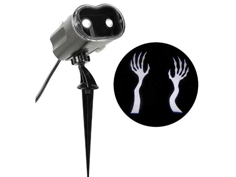 Lightshow Projection Moving Hands for Spooky Halloween Decor
