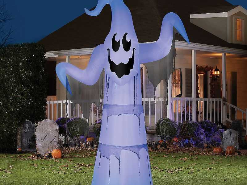 Airblown Floating Ghost: 10ft Terror | Halloween Inflatables