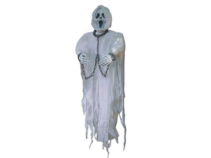 Ghost Face Hanging Prop - Scary Hanging Halloween Props!