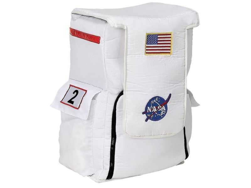 Astronaut NASA Backpack White | Halloween Costume