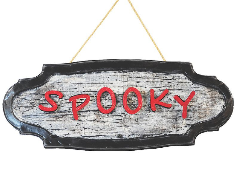 Haunted House Sign Animated | Spooky Halloween Decoration