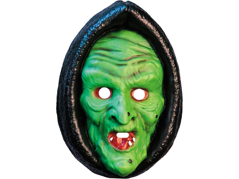 Witch Injection Mask - Retro Don Post Halloween Mask