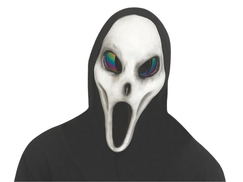 Grey Alien Spawn Mask - Adult Halloween Horror Mask