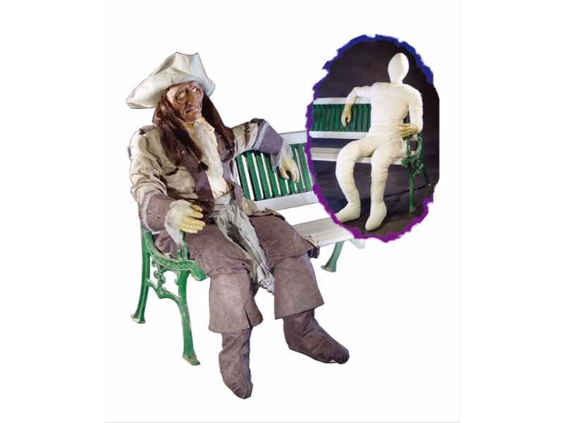 Life-Size Posable Dummy Prop | Spook Up Halloween! Full 6 Ft Tall!
