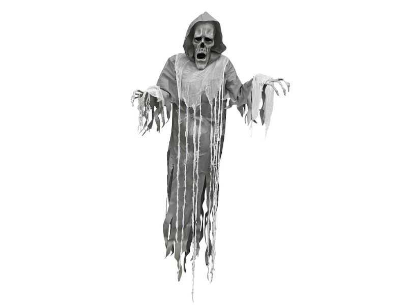 Hanging Animated Phantom 6ft - Spooky Halloween Decoration