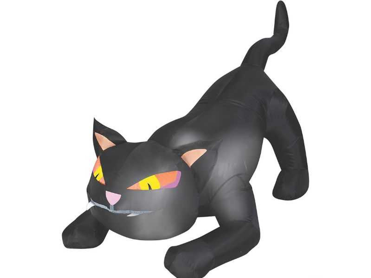 Black Cat Inflatable - Life-Size Halloween Fun! Black Cat Inflatable - Life-Size Halloween Fun!
