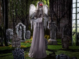 5.5 Ft Animated Turning Angel Halloween Decoration