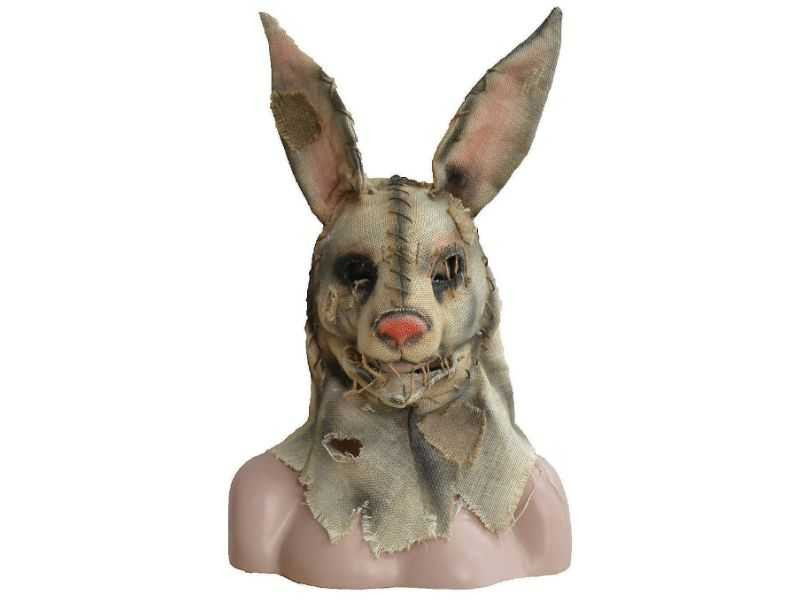Scarecrow Rabbit Mask - Creepy Bunny Halloween Mask
