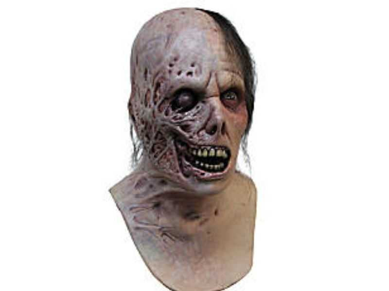 Burnt Horror Mask - Realistic Scary Horror Props!