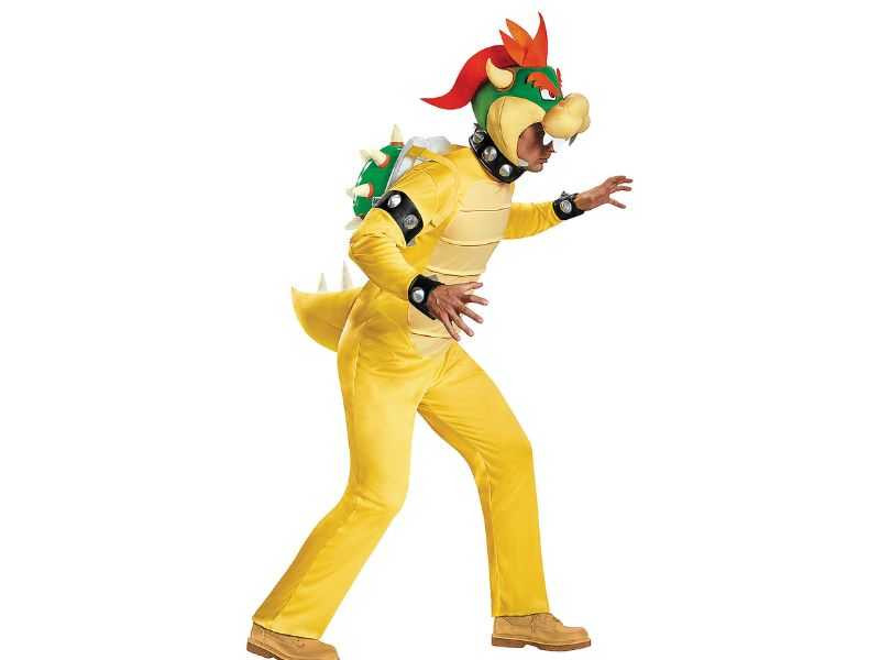 Deluxe Super Mario Bowser Costume XXL 50-52