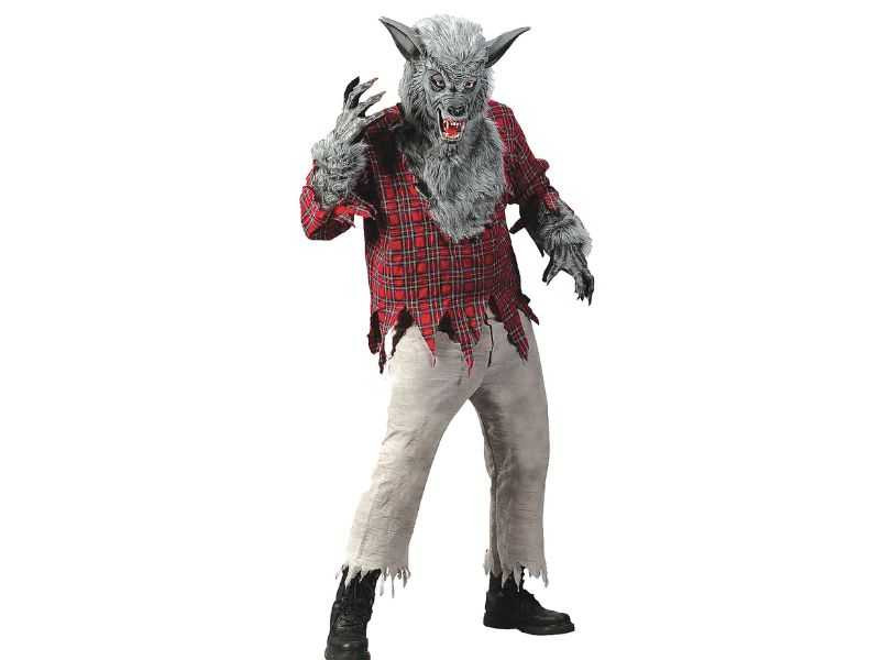 Men's Grey Werewolf Costume - Unleash the Beast Within