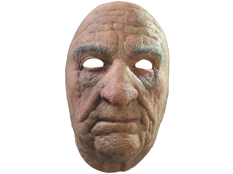 Old Man Face Mask - Trick or Treat Studios Halloween Mask