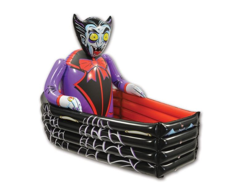 Inflatable Vampire Coffin Cooler | Perfect Halloween Party Accessory