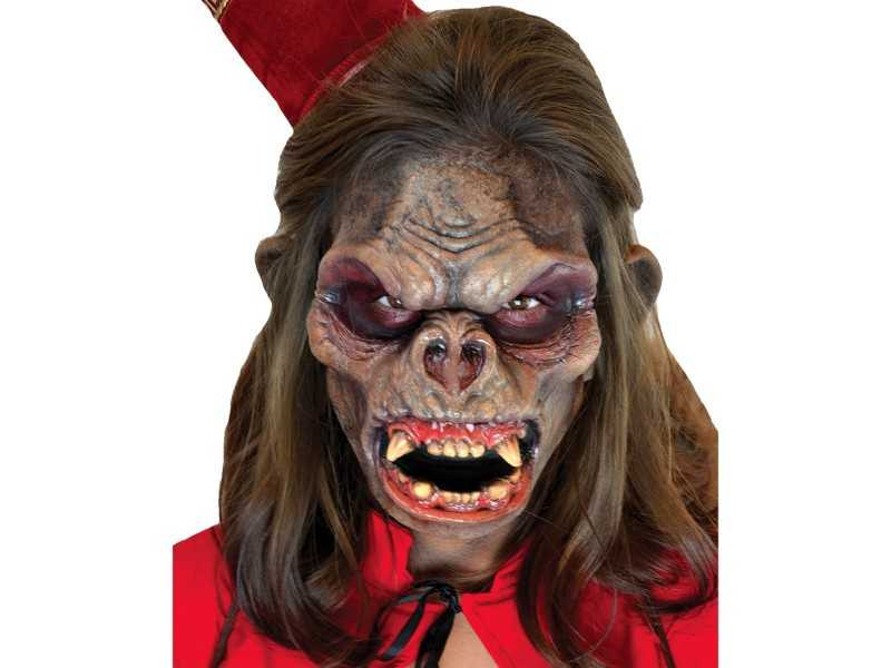 Scary Horror Masks | Monkey Prosthetic Mask - Unpainted Foam