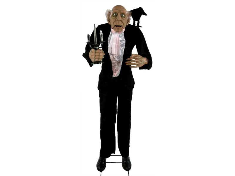 Animated Life Size Butler: (BUY) Affordable Halloween Props