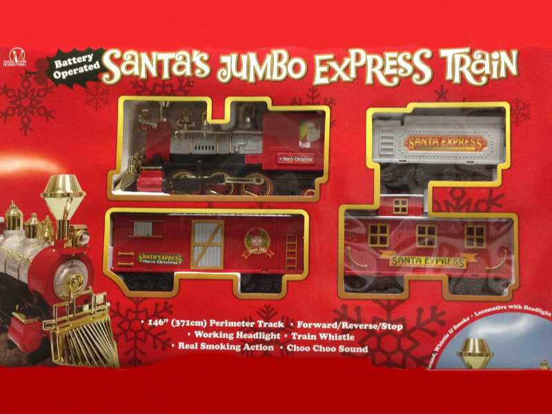Buy Santas Jumbo Express Train: Sound, Vapor Smoke, Whistle
