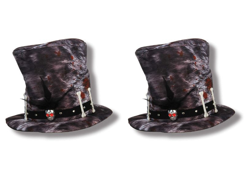Plush Voodoo Hat | 2 for Halloween Costume Top Hat