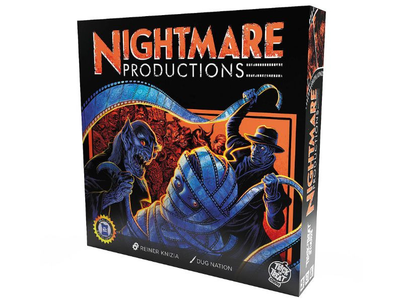 Nightmare Productions Board Game - Horror Film Strategy Game