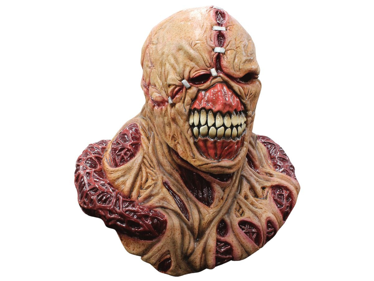 Adult Nemesis Deluxe Mask - Resident Evil Bioweapon Horror Mask