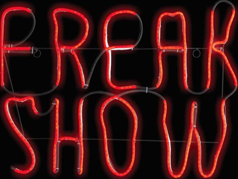 Freak Show Neon Light LED Sign - Vibrant and Eye-Catching