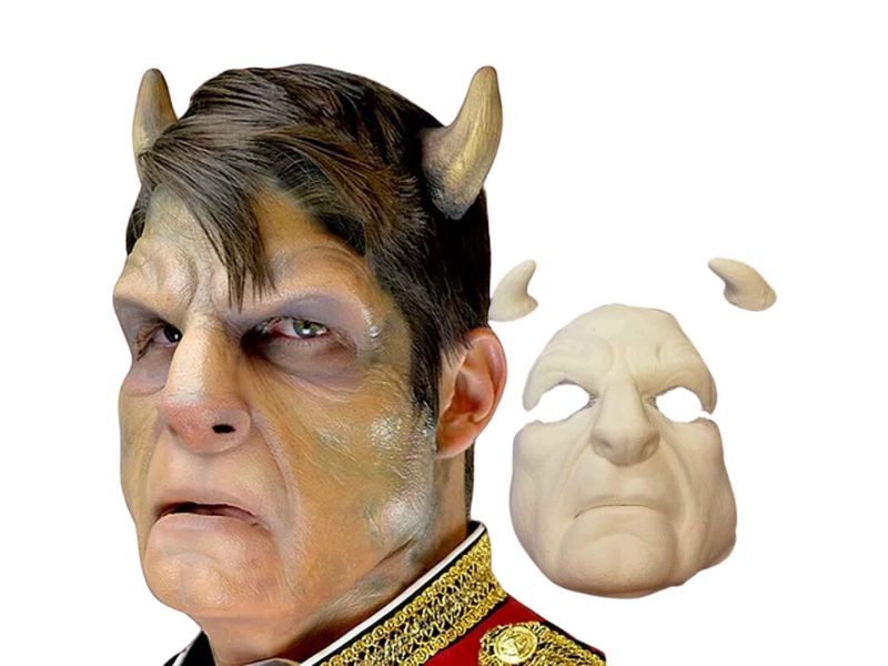 Belle's Beast Foam Prosthetic - Realistic Latex Costume Mask
