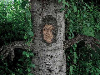BUY Haunted Tree Decor | Quality Halloween Decorations