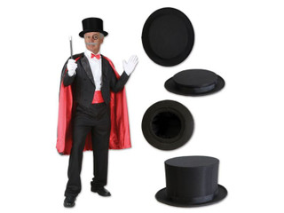 Magic Top Hat - Professional, Collapsible, One Size | House Of Hauntz