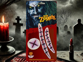 Rob Zombie Scar Prosthetics - Horror Makeup Kit