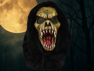 Green Fang Mask 1977 Zagone - Trick or Treat Studios Classic Mask