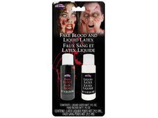 Fake Blood & Liquid Latex FX Makeup Kit
