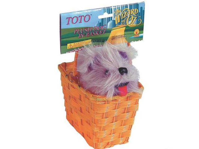 High-Quality Wizard of Oz Toto Basket Costume Prop