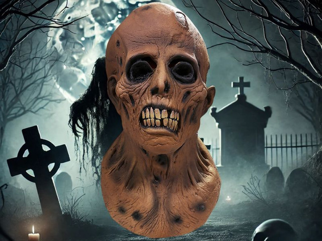 The Haunt of Fear Ghastly Zombie Mask | Trick or Treat Studios