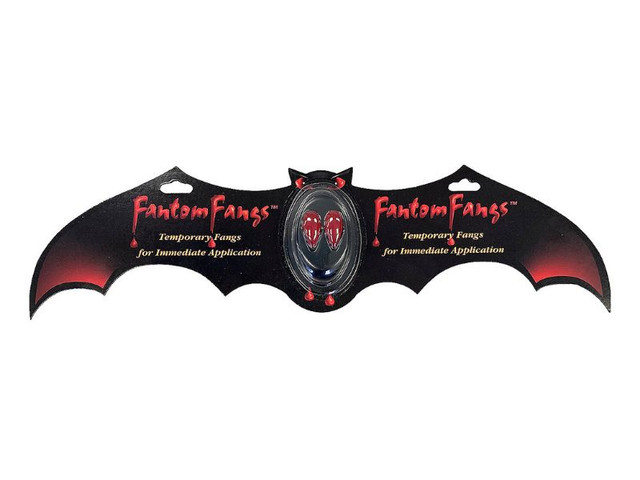 Fantom Fangs Red - Realistic Vampire Costume Teeth