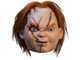 Scarred Chucky Latex Halloween Mask | Adults Curse of Chucky