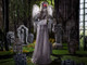 5.5 Ft Animated Turning Angel Halloween Decoration