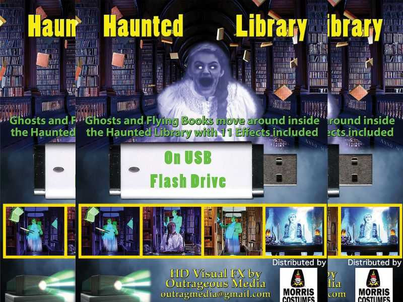 Haunted Library Digital Usb: Discover Eerie Tales