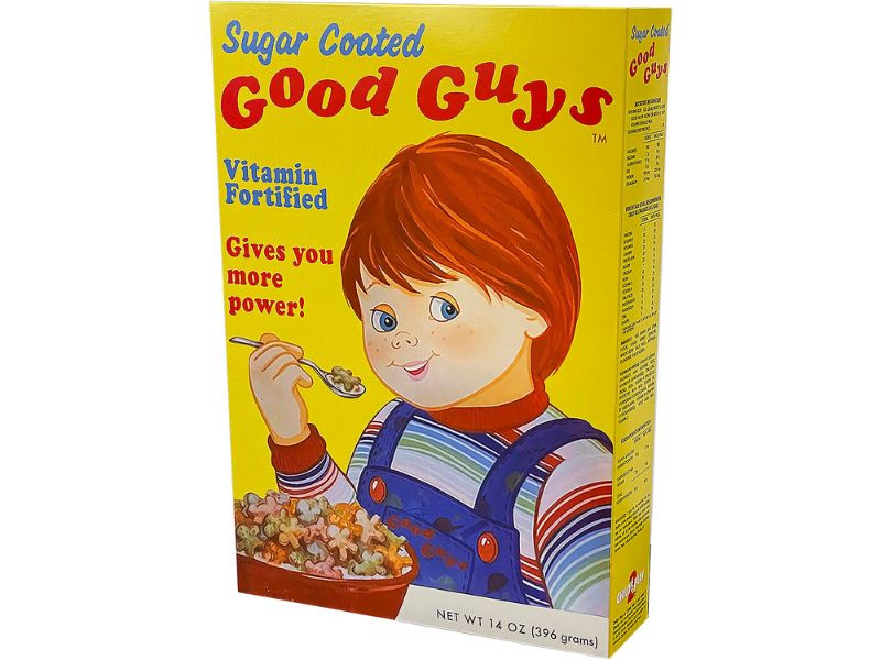 Child's Play 2 Good Guys Cereal Box Replica | Authentic Movie Prop