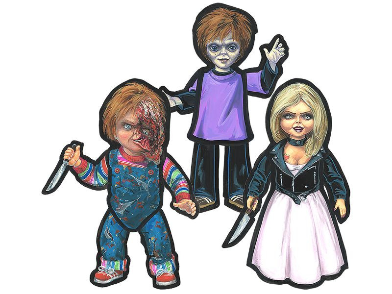 Childs Play Chucky Wall Decor Cutouts | Officially Licensed Set ...