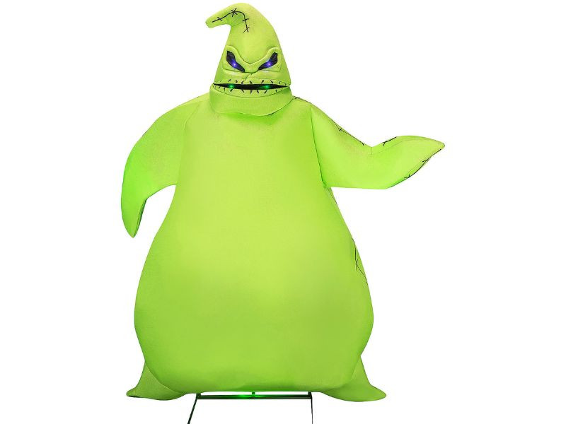 6ft Nightmare Before Christmas Green Oogie Boogie Animated