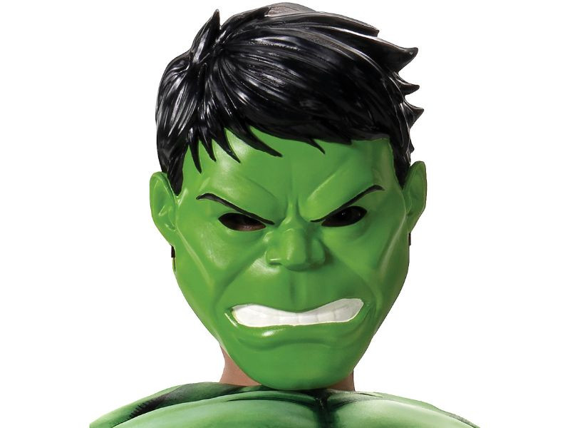 Kids Marvel Hulk Half Mask | Superhero Costume Accessory
