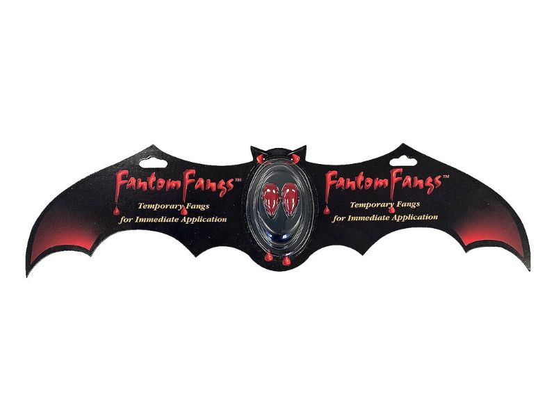 Fantom Fangs Red - Realistic Vampire Costume Teeth