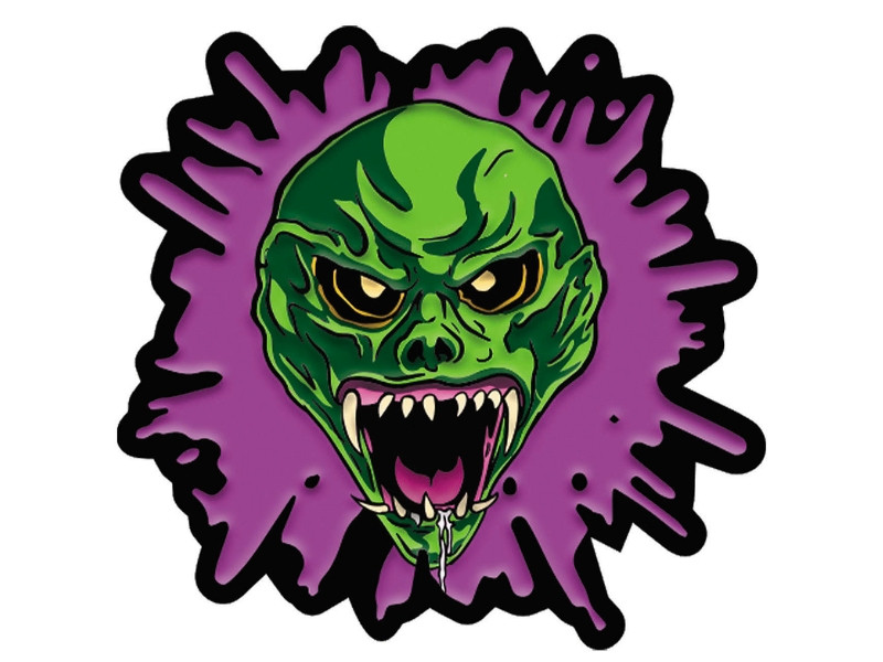 Goosebumps Haunted Mask Full-Color Enamel Pin - Horror