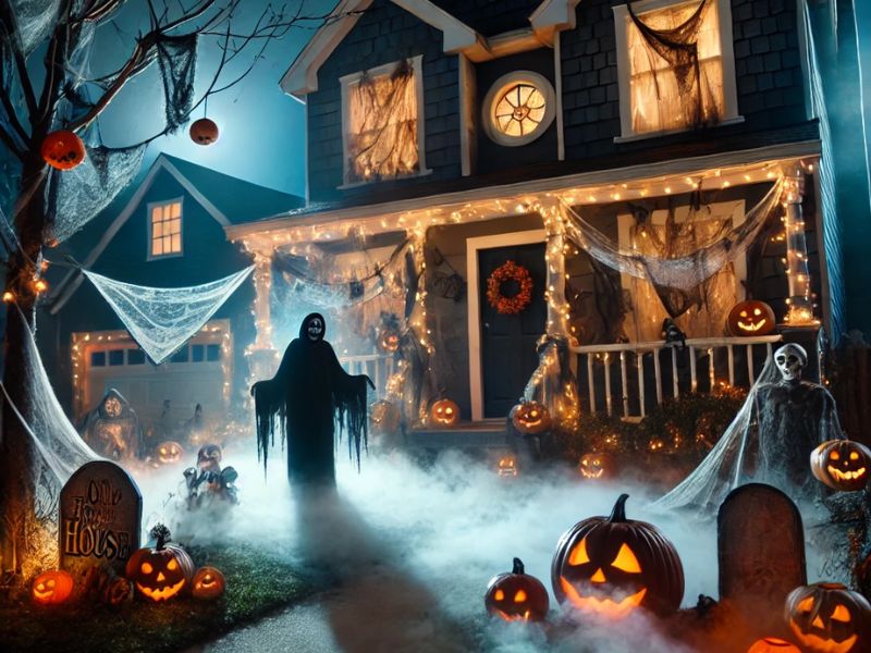 A Chilling Neighborhood Haunted House - House Of Hauntz