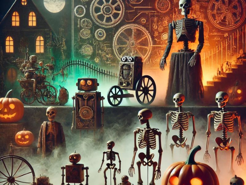 Creation of Animated Halloween Props - House Of Hauntz