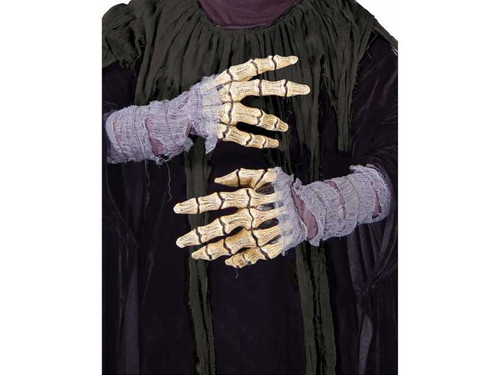 Skeleton Hands: Gauze Spectacle for Unearthly Vibes
