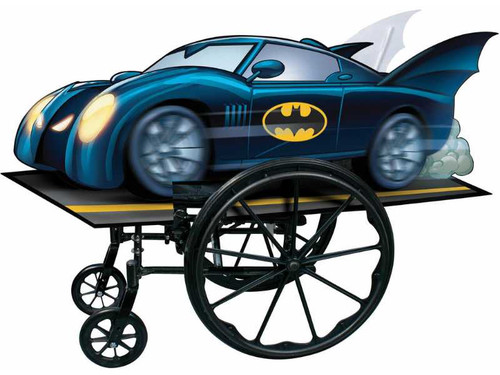 Batman Adaptive Wheelchair Costume Cover